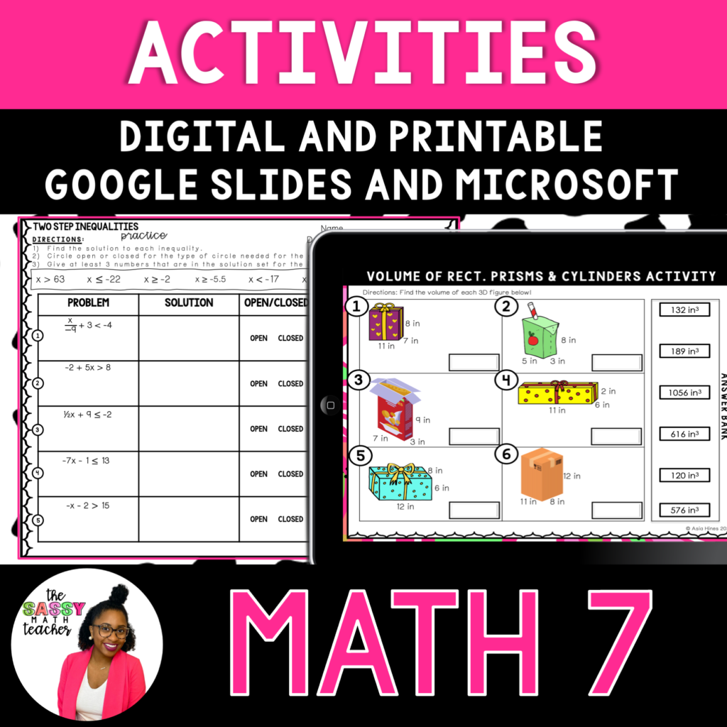 Math Curriculum - The Sassy Math Teacher