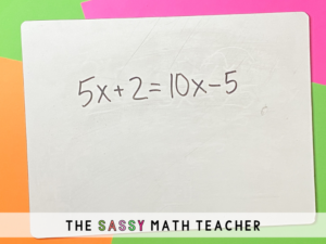 Teaching Multi Step Equations without the Headache - The Sassy Math Teacher